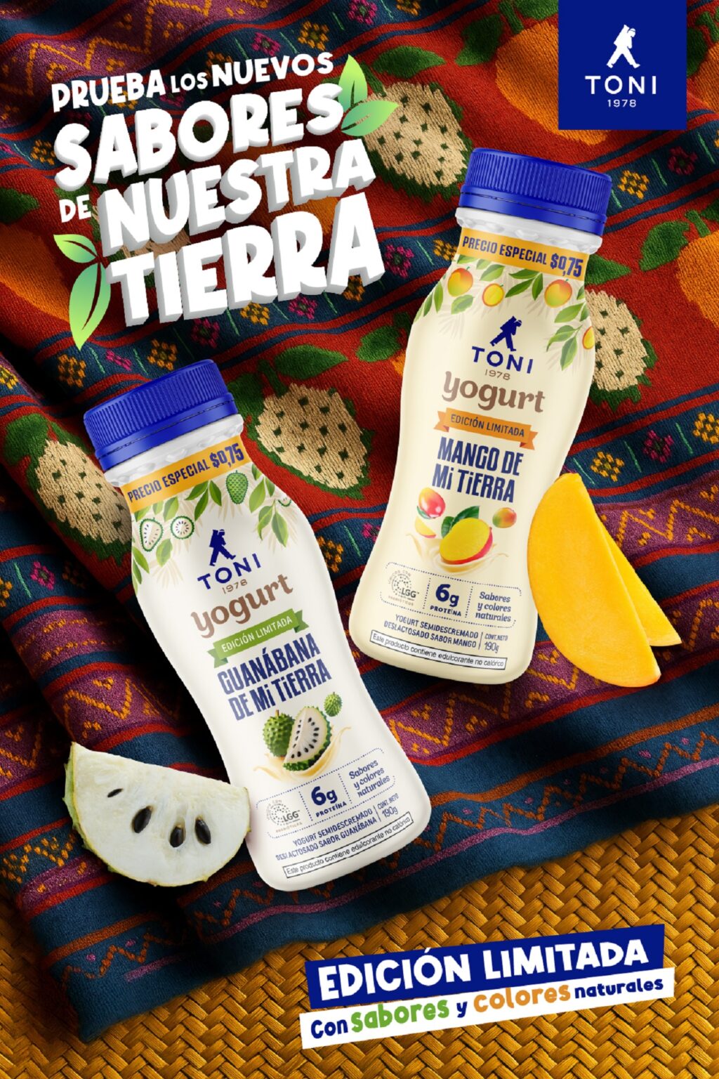 TONI lanza «sabores de nuestra tierra», una edición especial con sabor ...
